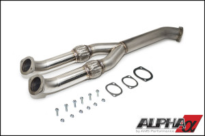 AMS ALPHA-R35 GT-R 90MM MIDPIPE / Y-PIPE | Car Performance, Auto ...